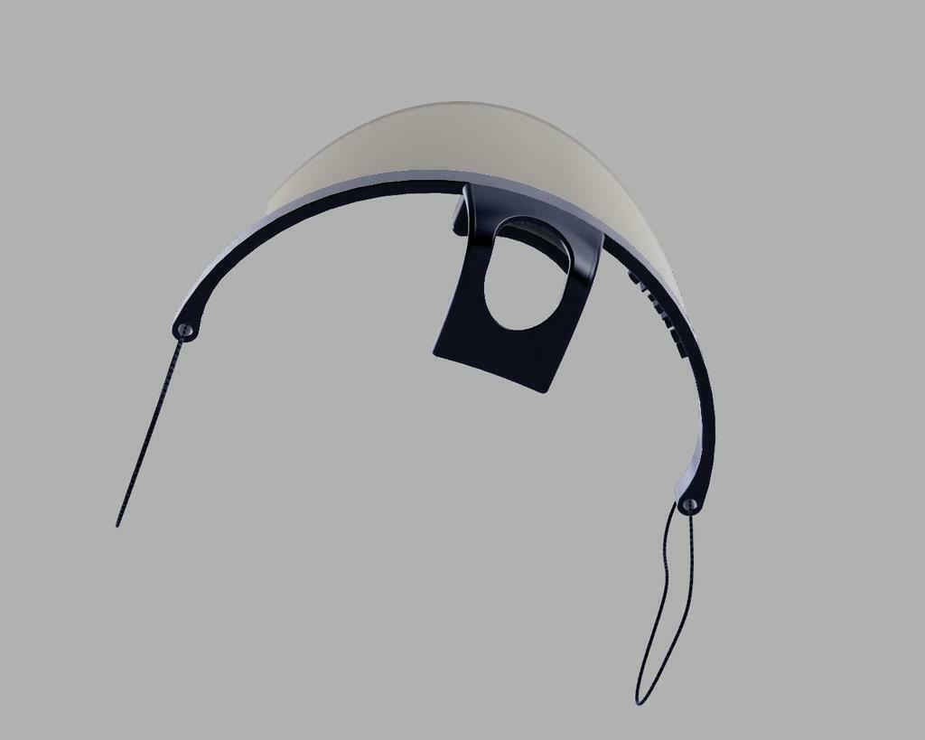 Free 3D file covid19 mouth visor・3D printer model to download・Cults