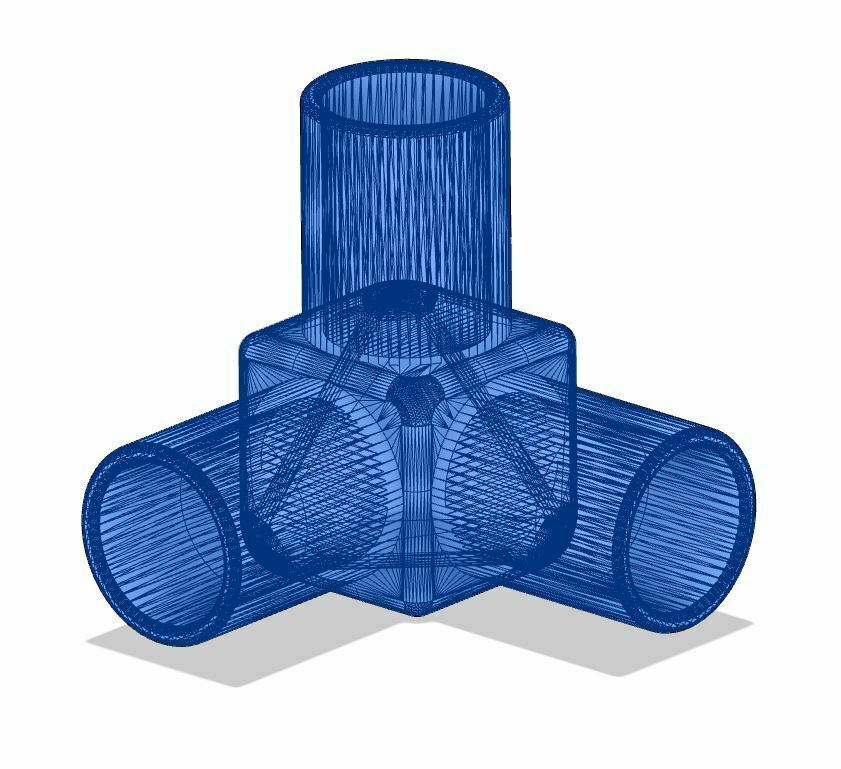 Free 3D file Angled tubular bracket 20,3mm・3D printing model to ...