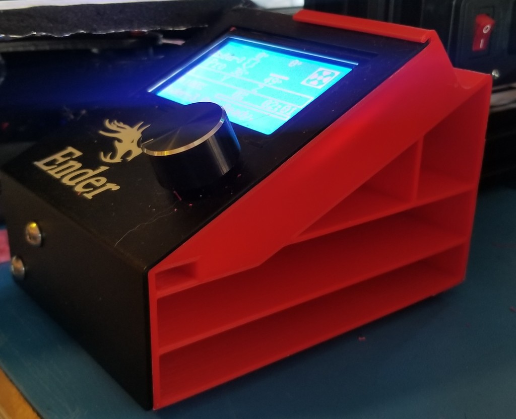 Archivo 3D gratis Ender 3 PCB Cover with Drawers Remix of a remix of a ...