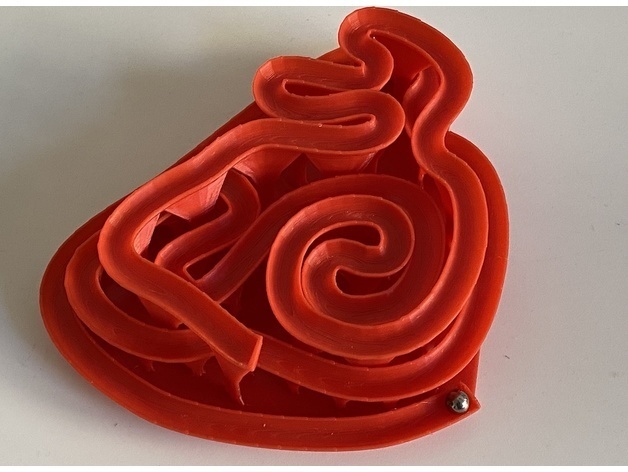 Free 3D file Gentle marble run for 8mm ball・3D print object to download ...