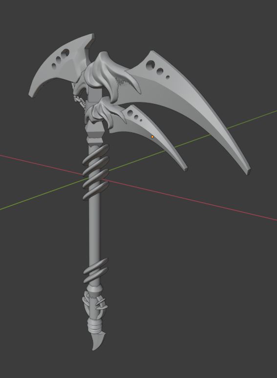 STL file Scythe・3D printing template to download・Cults