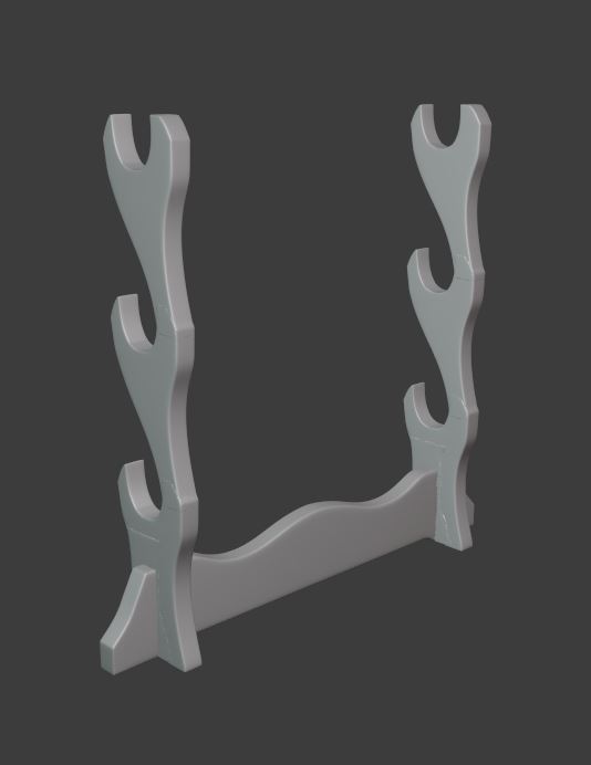 STL file Sword Holder / Stand・3D print design to download・Cults