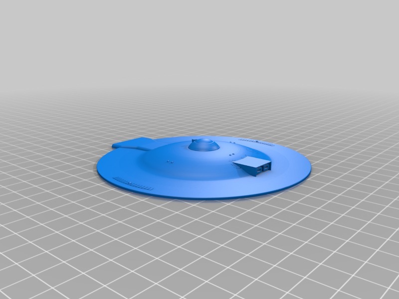 Free 3D file Star Trek Valley Forge class 1:1000 Ver. 2・3D printer ...