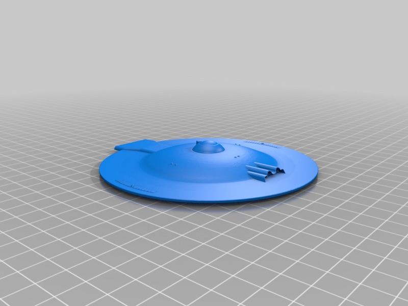 Free 3D file Star Trek Valley Forge class 1:1000 ⭐・3D printable object ...