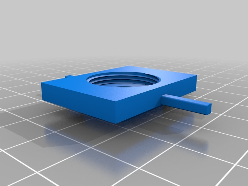 Free STL file Webcam-Adapter for wideangle-smartphone-lens・3D printing ...