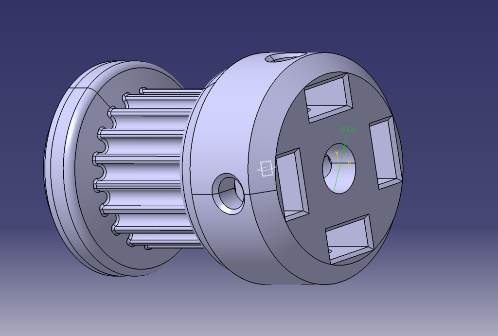 Free STL file 18T HTD3M Pulley・3D print model to download・Cults