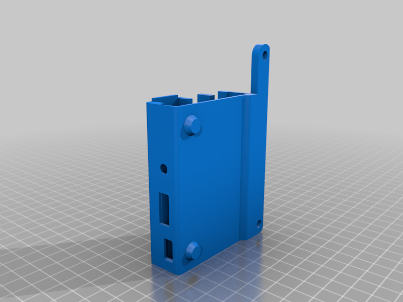 Free 3D file Raspberry Pi B+ / 2 & 3 Case with TV mount・3D printer ...