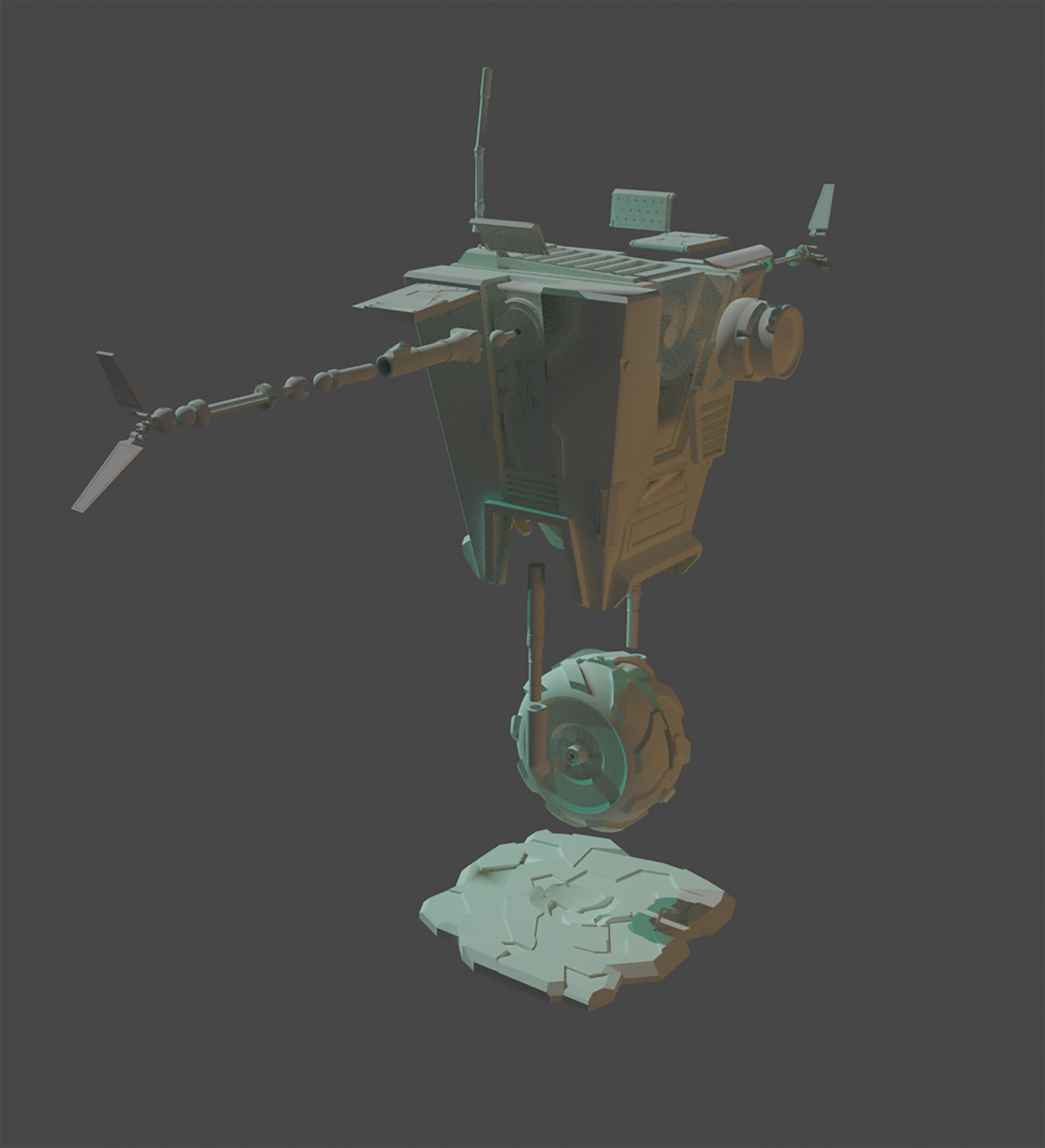 STL file Articulated Claprtap Ready for print model 3D print model・3D ...