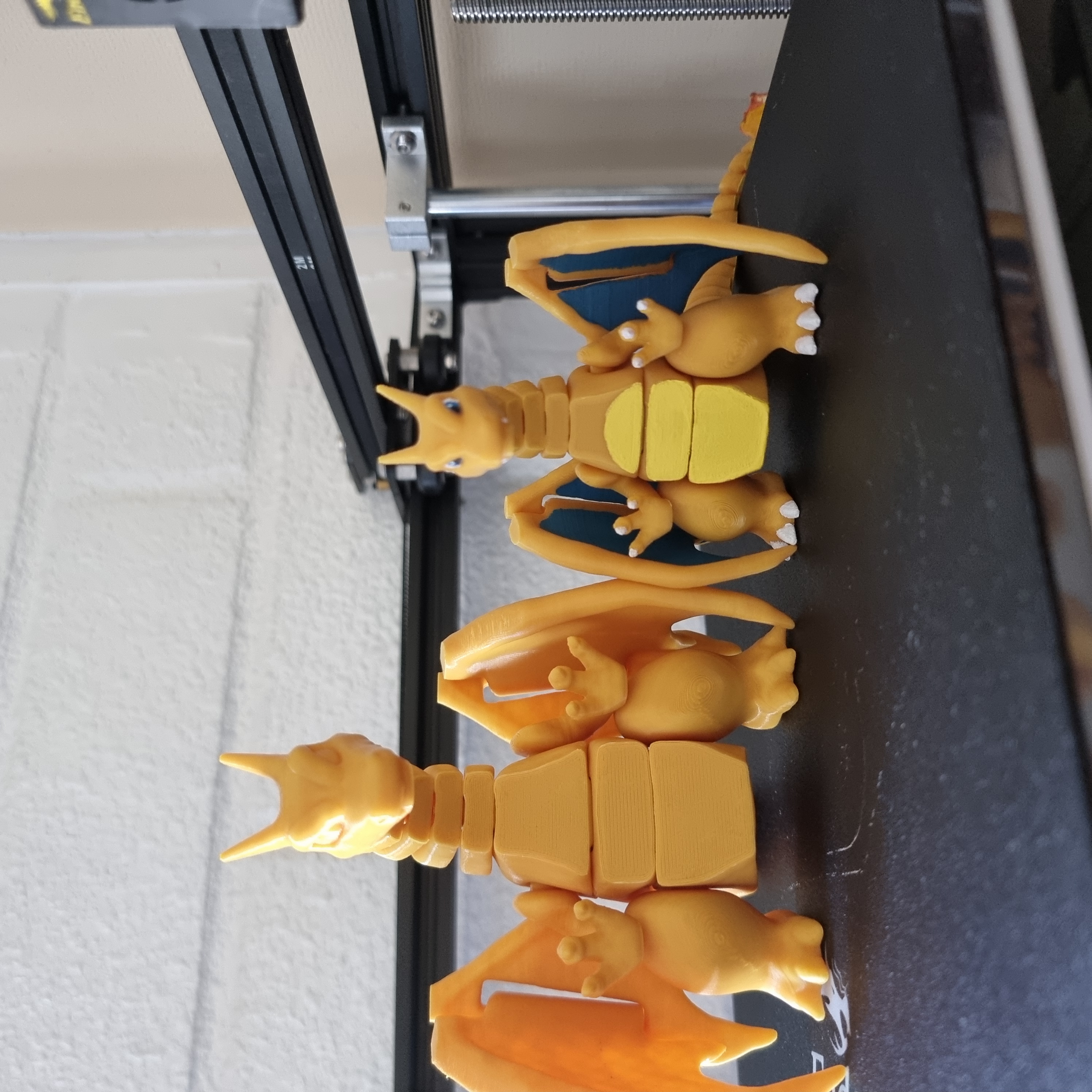 3D printable Charizard - Flexi Articulated Pokémon (print in place, no ...
