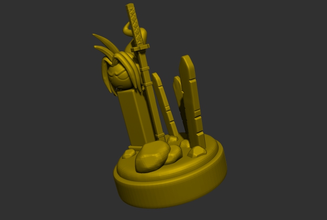 STL file Soul amidamaru shaman king・3D printer design to download・Cults