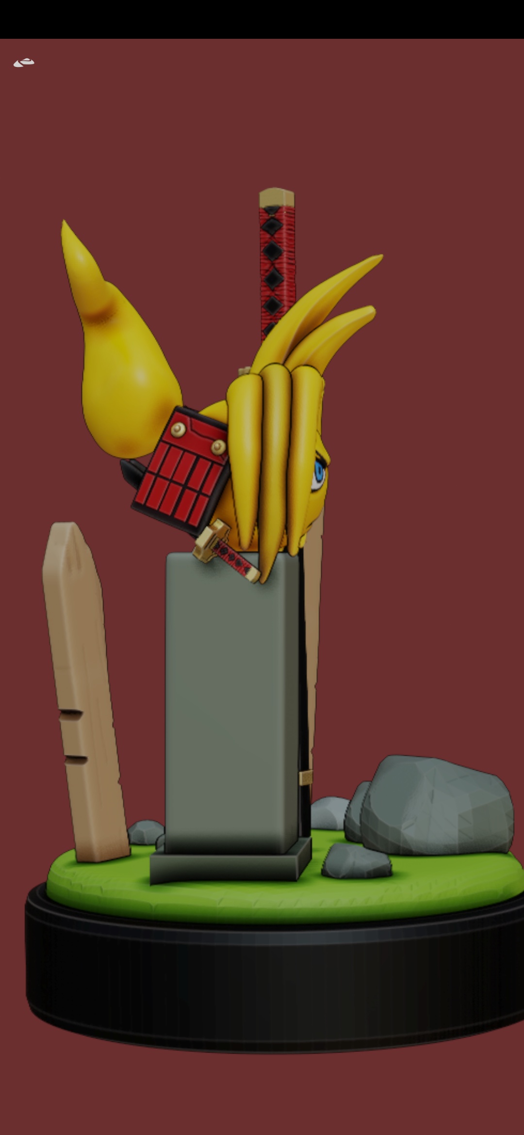 STL file Soul amidamaru shaman king・3D printer design to download・Cults