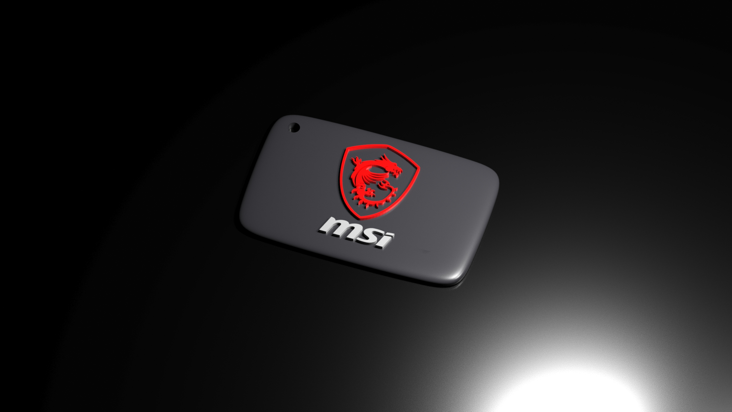 Free STL file KEYCHAIN MSi PLATE・3D printer model to download・Cults