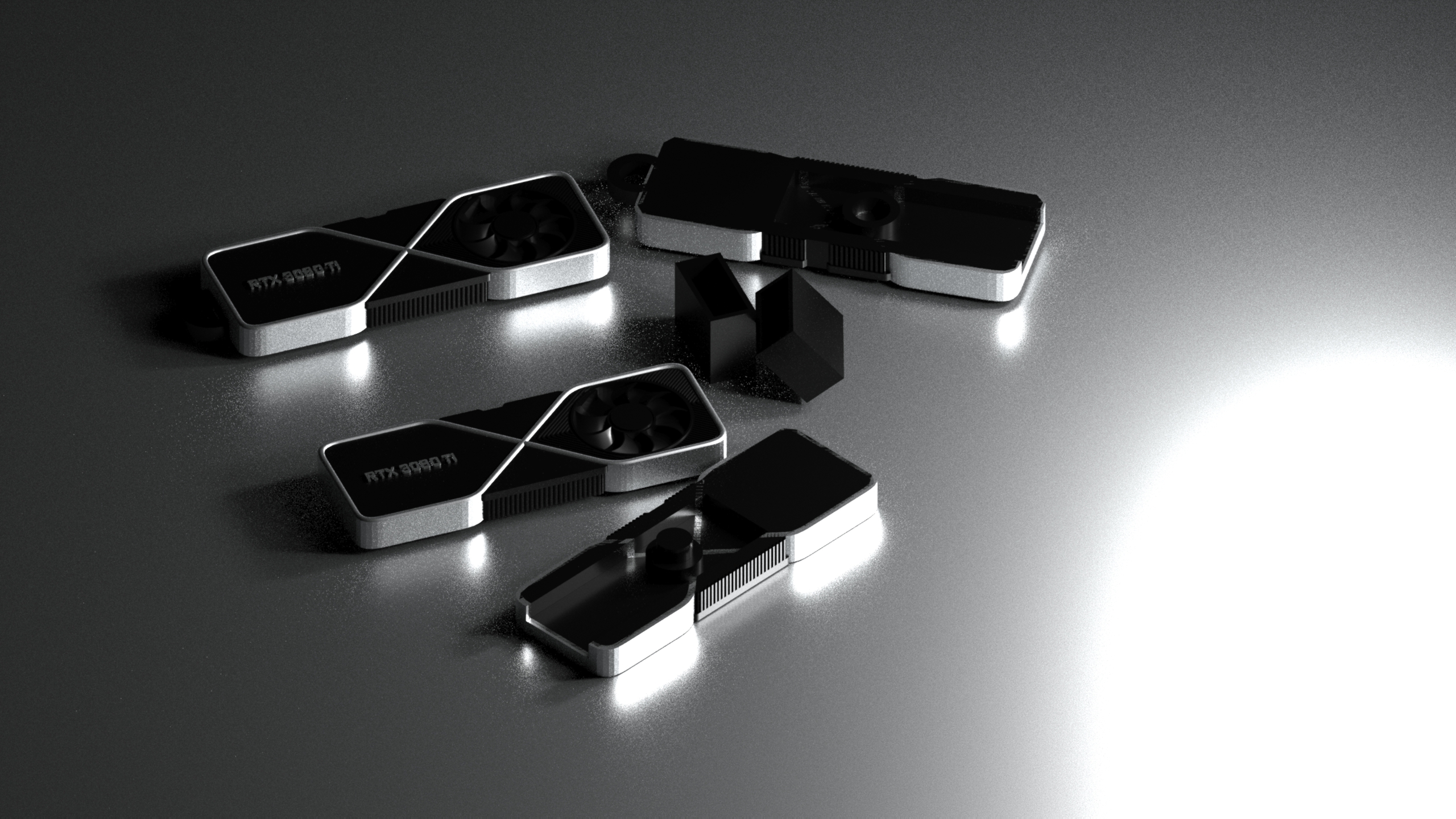 STL file USB case GPU & keychain 💾・Model to download and 3D print・Cults