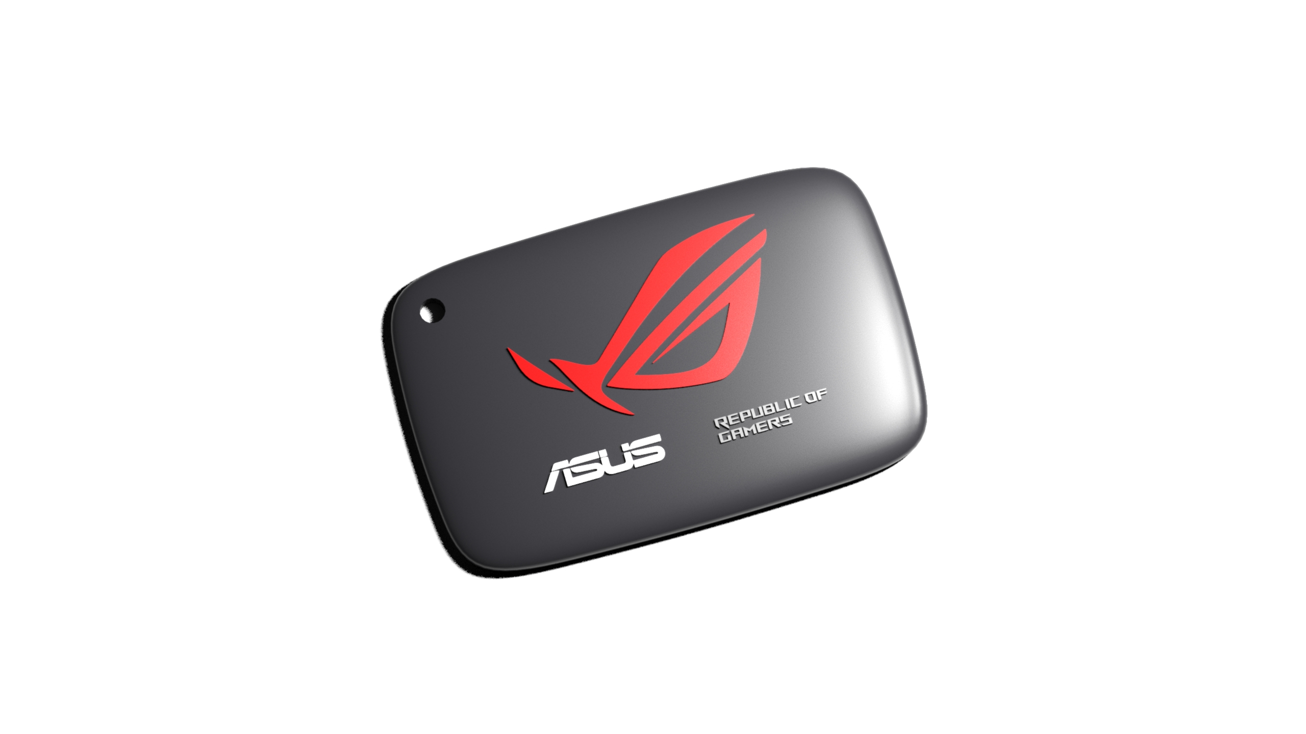 Free STL file KEYCHAIN ASUS plate・3D print design to download・Cults