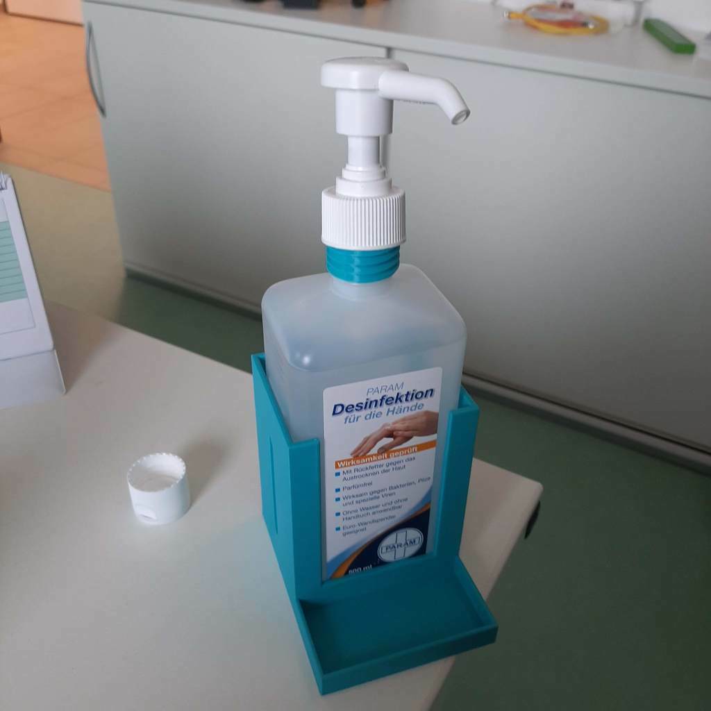 Free 3D file Param / Sterilium hand disinfection dispenser + B.Braun ...