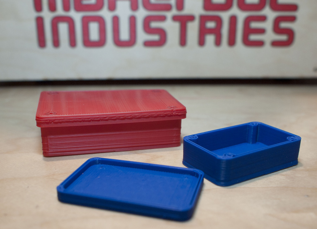 Free 3D file Parametric Project Box w/Rounded Corners・3D printer model ...