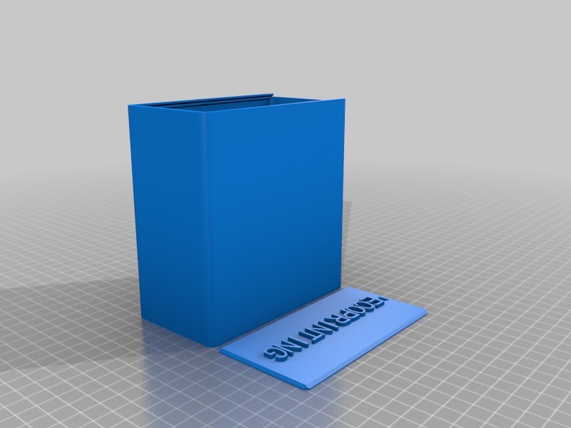 Free 3D file BOX・3D printing model to download・Cults