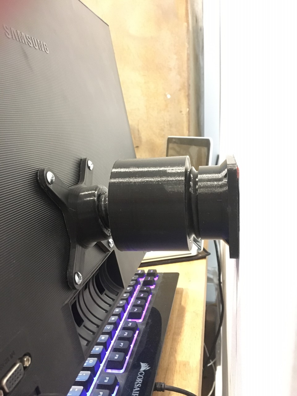 STL file Screen support with ball joint system !・3D printable model to ...