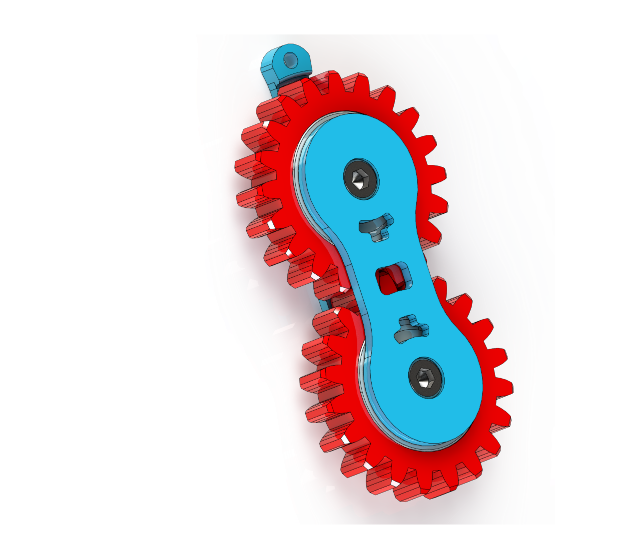 Free STL file Gear keychain / Gear keychain・3D printing idea to ...