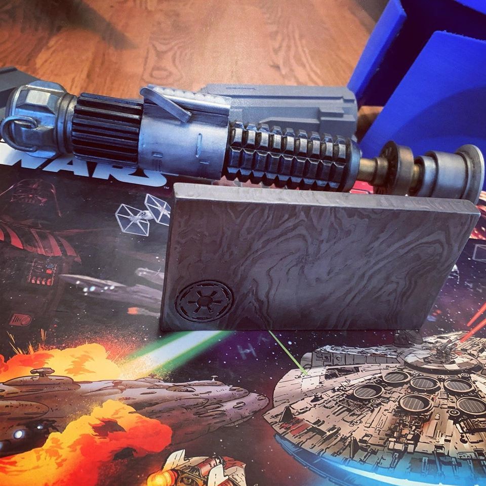 Archivo STL Lingote Beskar de The Mandalorian Alto detalle 👽・Plan de ...