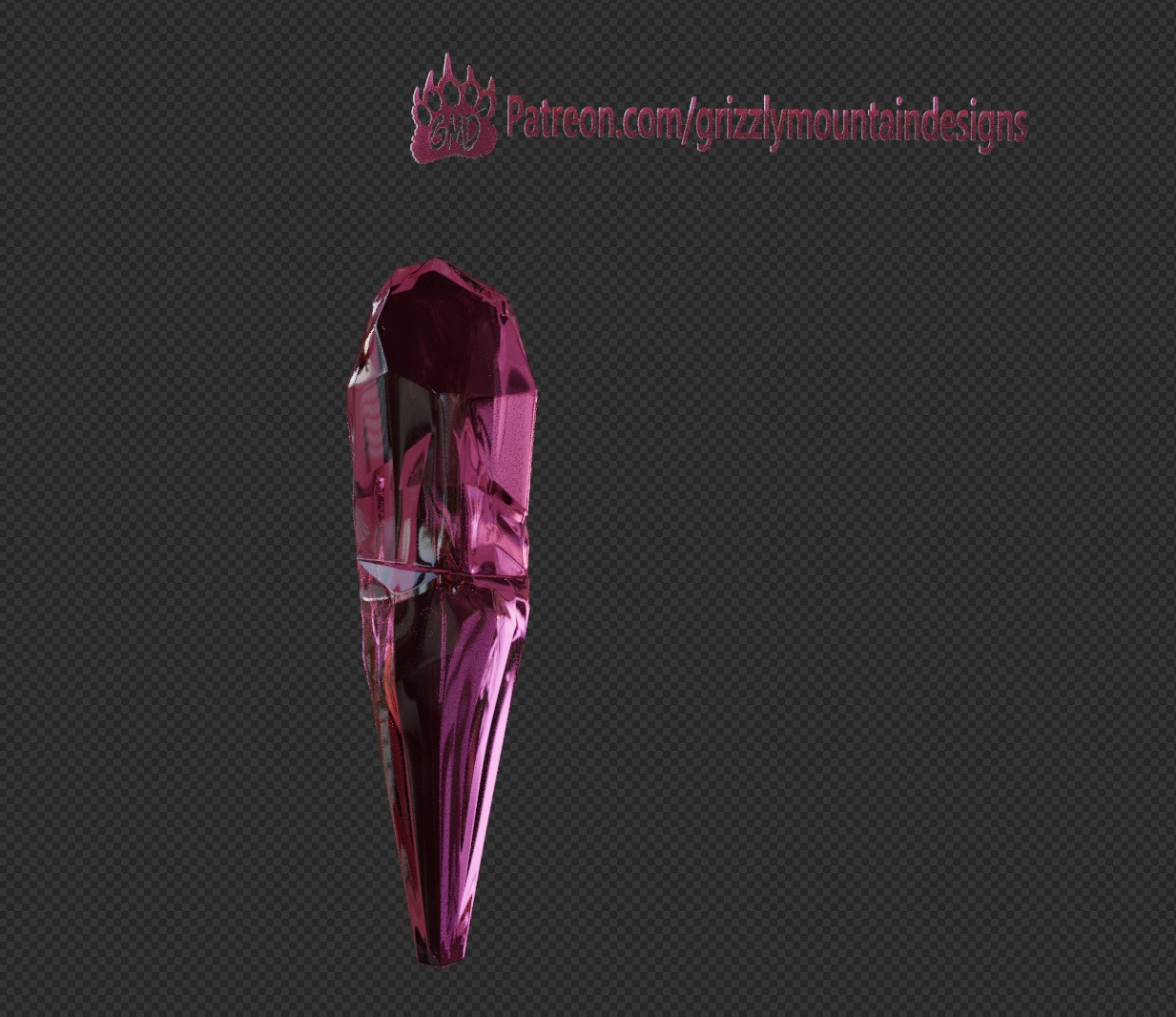 STL file Crystal Shard From the movie The Dark Crystal・3D print design ...