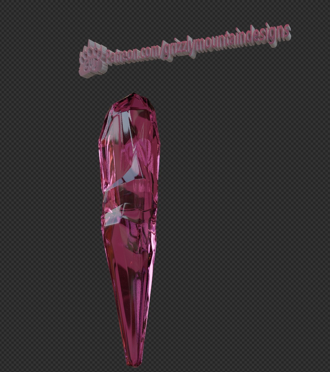 STL file Crystal Shard From the movie The Dark Crystal・3D print design ...