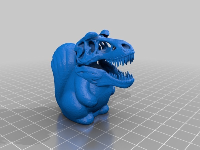 Free 3D file Squirrelasaurus T Rex・3D printing design to download・Cults