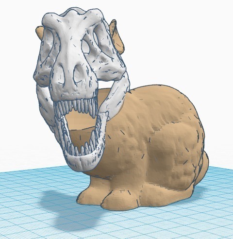 Free 3D file RAWR・3D print design to download・Cults