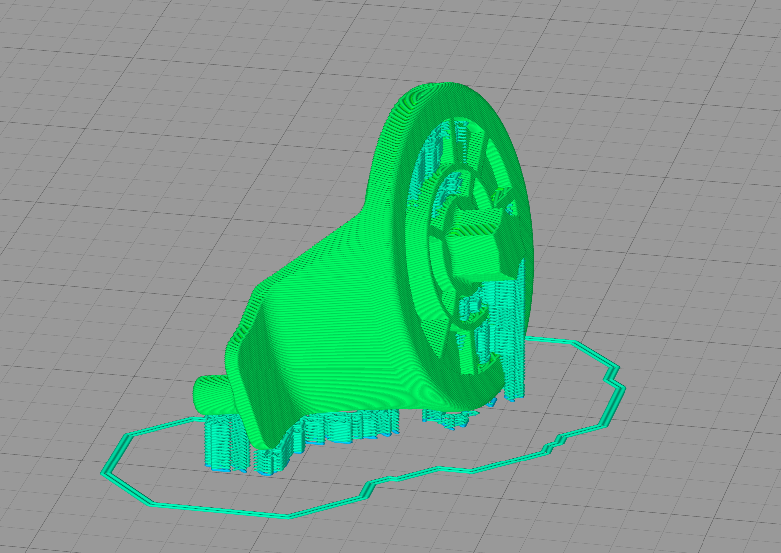 STL file ALFAROMEO GIULIETTA 940 ACTUATOR AIR RECIRCULATION FLAP MOTOR ...