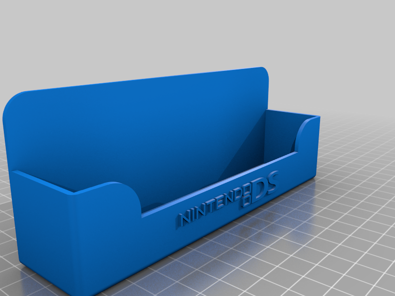 Free 3D file Nintendo DS Wall Mount 🎮・3D printing idea to download・Cults