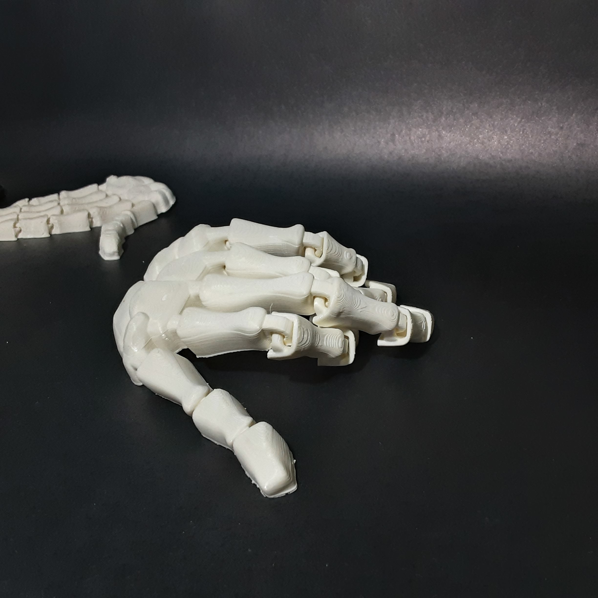 STL file Skeleton Hand (Flexi print-in-place)・3D print design to ...