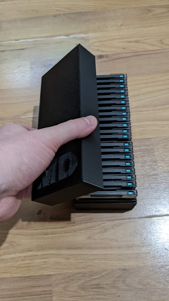 STL file MiniDisc Box 20・3D printer model to download・Cults