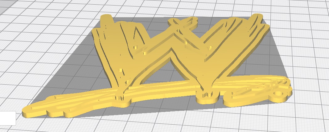 STL file wwe keychain moldable in size・Design to download and 3D print ...