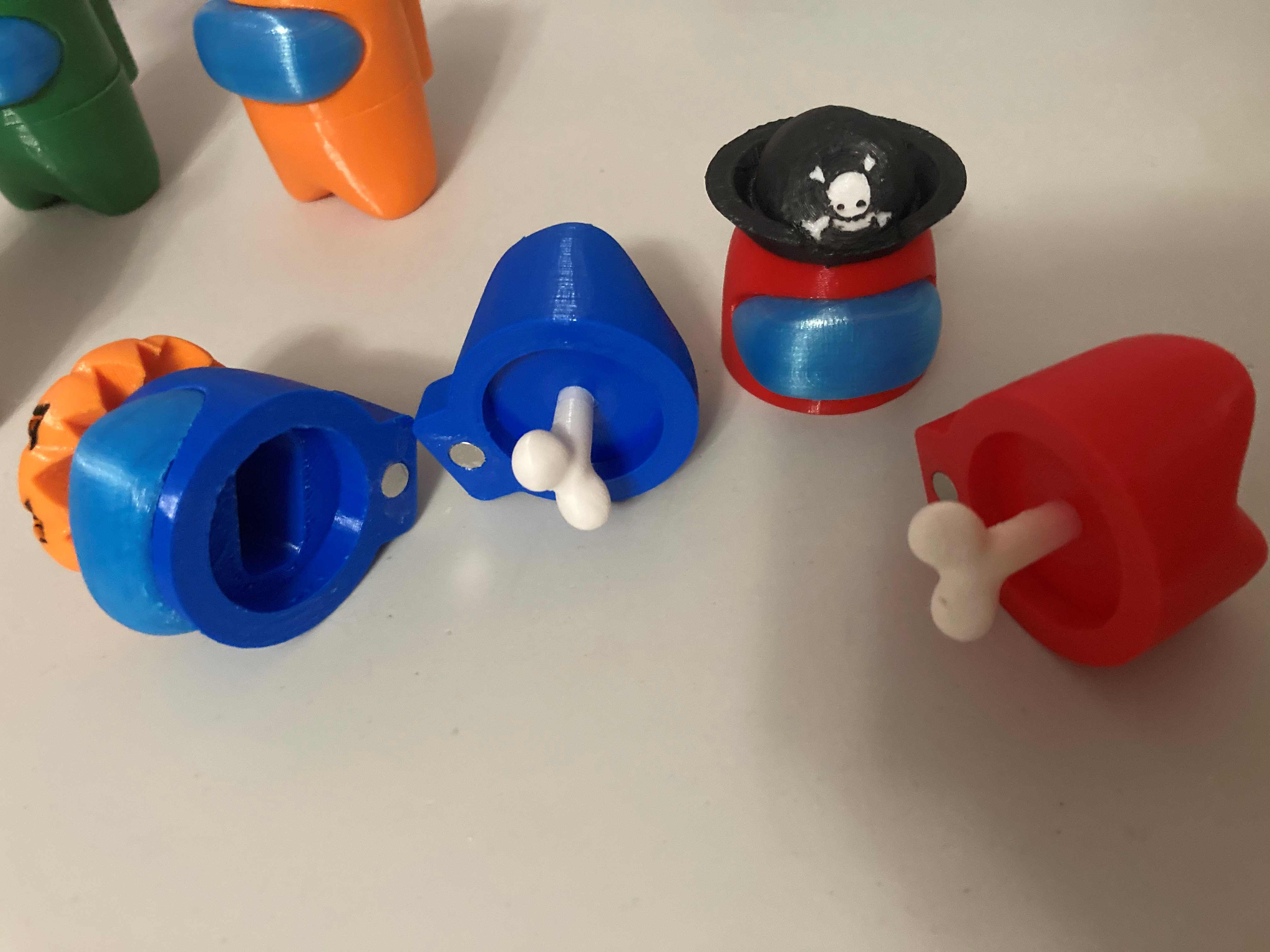 Free 3D file Another Among Us remix (6mm magnets)・Object to download ...