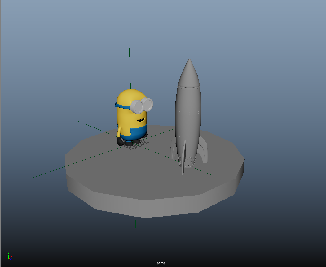 STL file MINION AND ROCKET 👹・3D printing idea to download・Cults