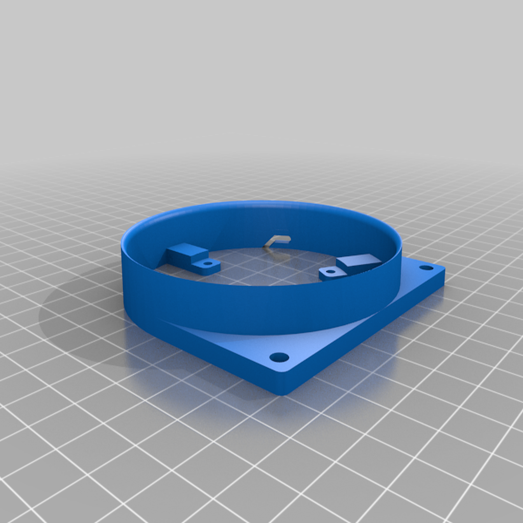 Free 3D file 80mm GPU fan adaptor・3D printable object to download・Cults