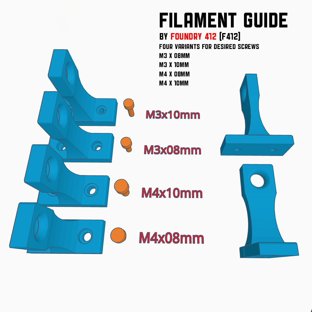 Fichier STL gratuit Guide du filament・Plan à télécharger et à imprimer ...