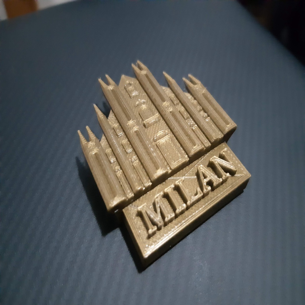 Free STL file Milan cathedral magnet・3D printing model to download・Cults