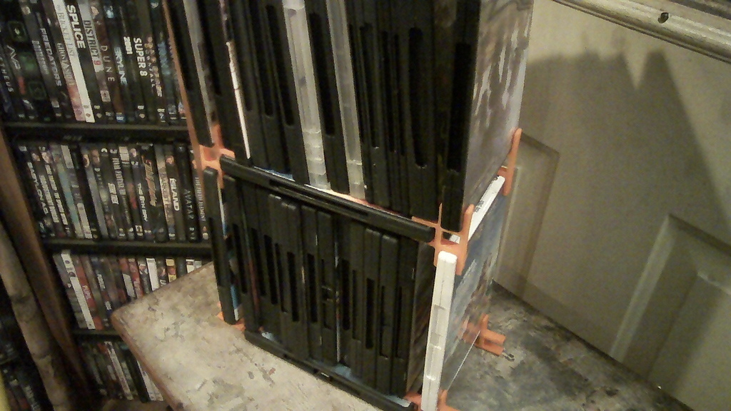 Free STL file new modular DVD rack clip things・3D print design to ...