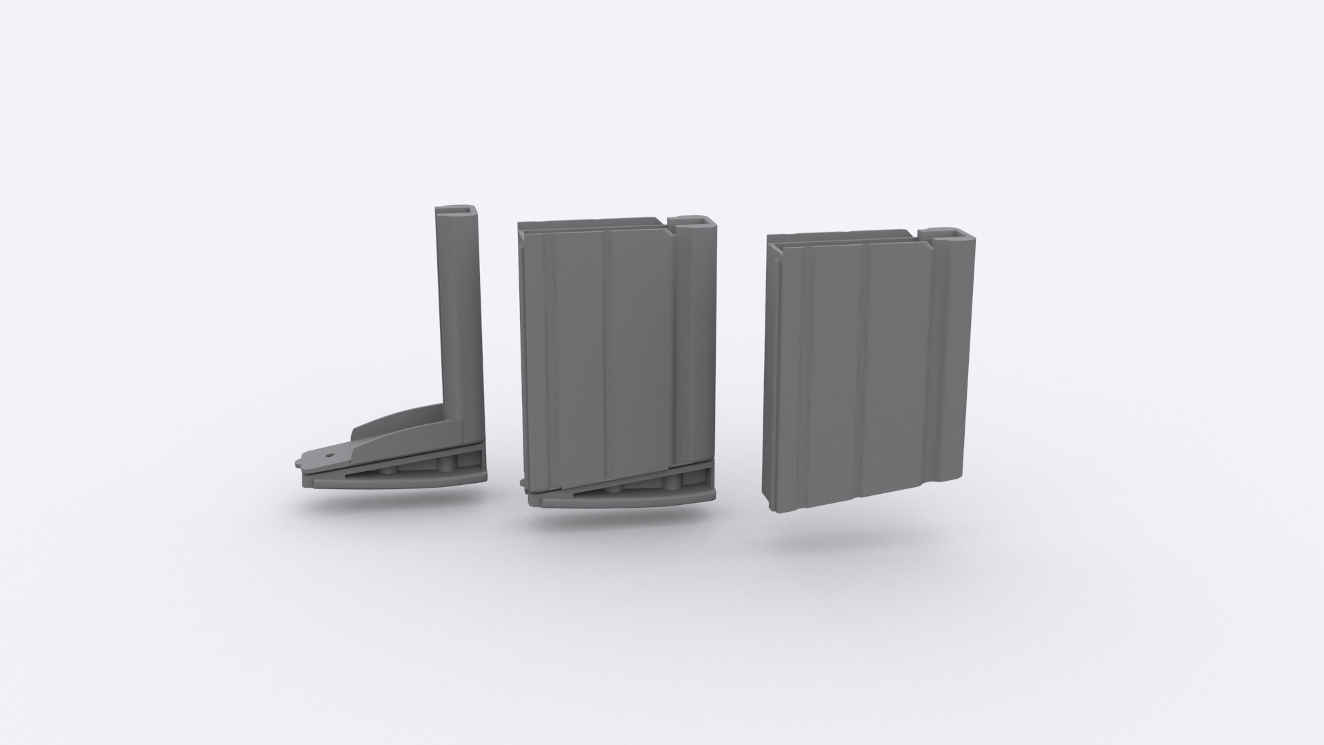 Free STL file Airsoft WE SCAR MK17 MK20 AEG - BattleAxe 75rd M4 ...