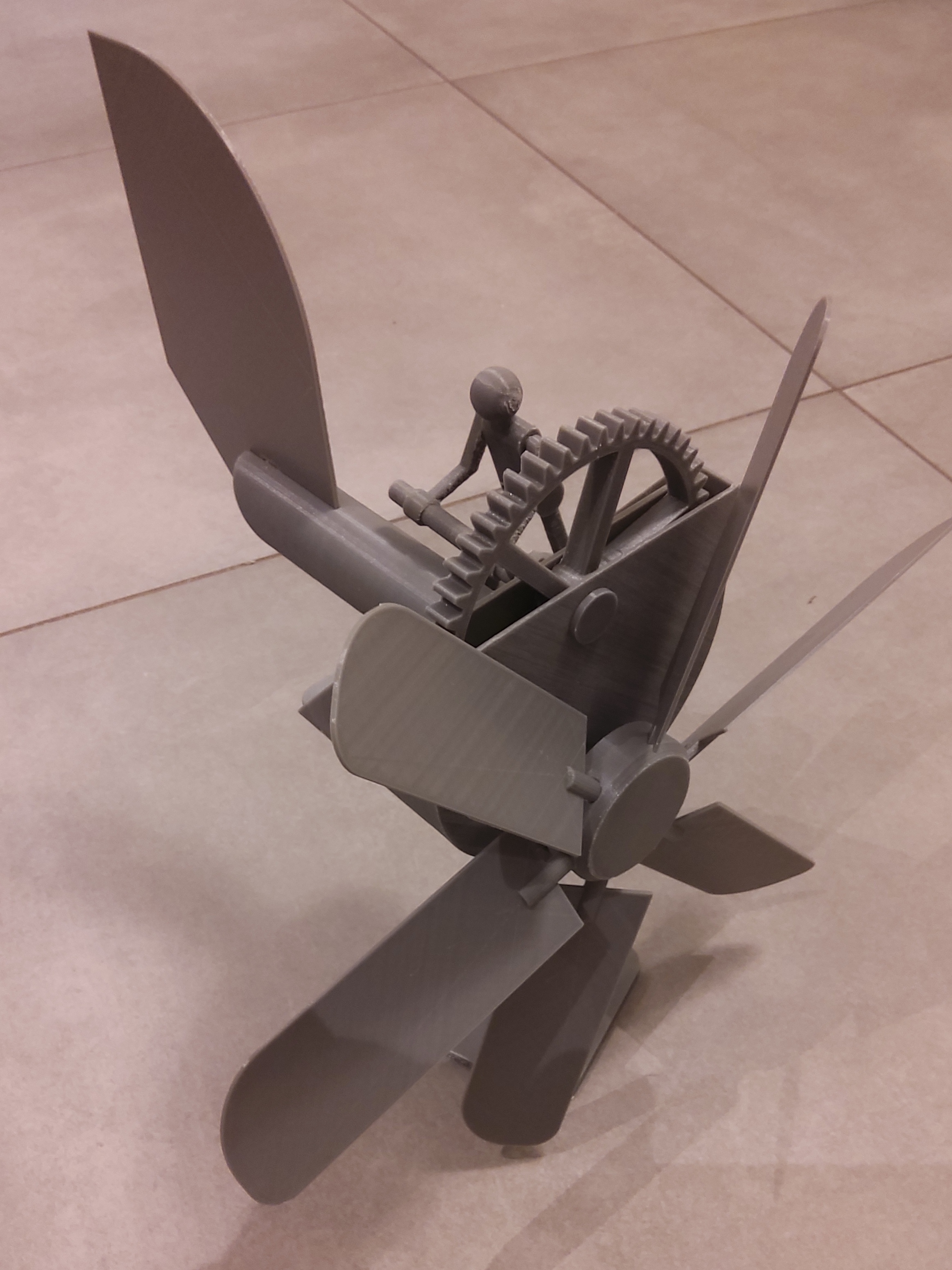 3D file Windrad Dreher・3D print object to download・Cults