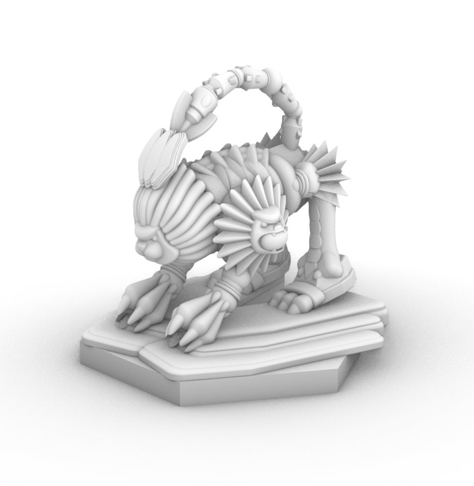 Fichier STL DIGIMON FRONTIER GOOD HUMAN SPIRIT OF DARKNESS - LOWEEMON ...