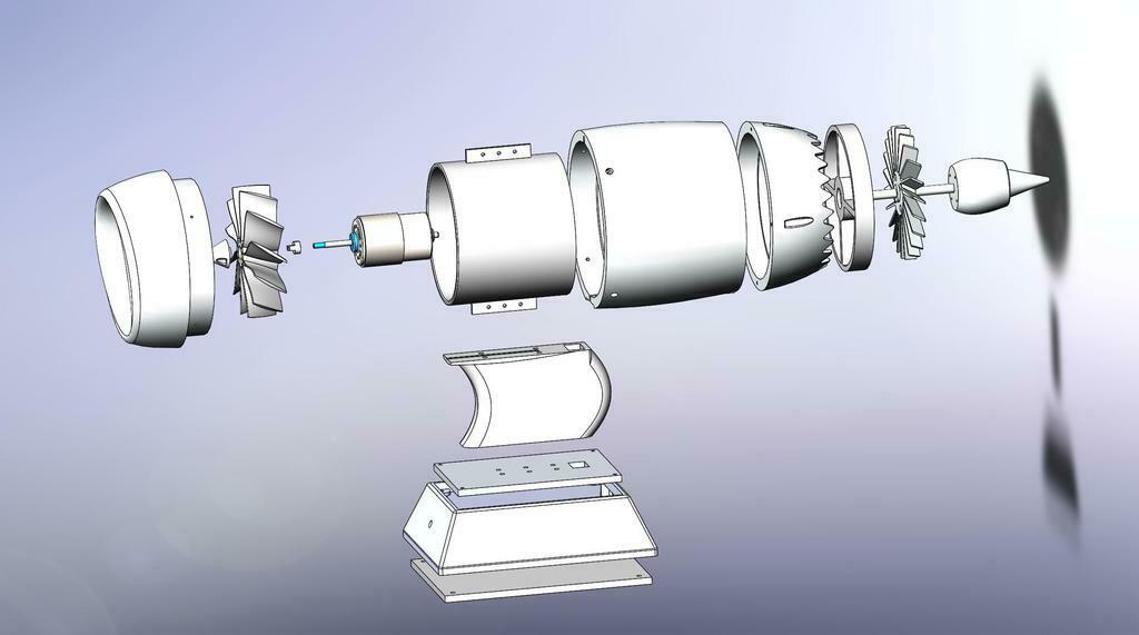 Free 3D file 3d printed jet engine 🧞‍♂️・3D printing design to download ...