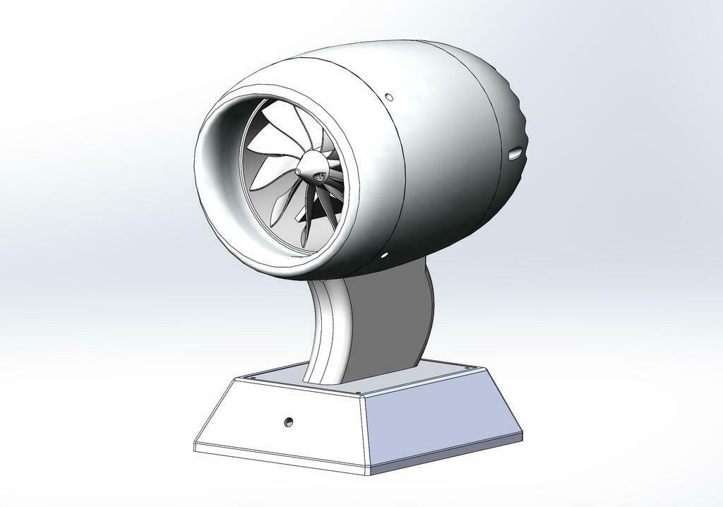 Free 3D file 3d printed jet engine 🧞‍♂️・3D printing design to download ...