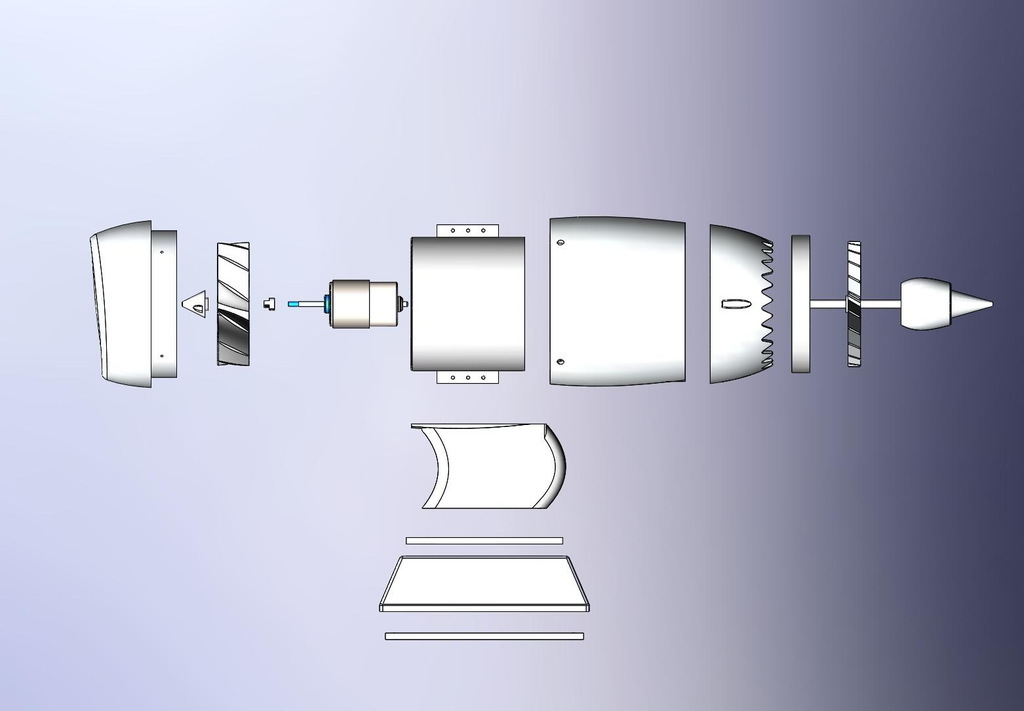 Free 3D file 3d printed jet engine 🧞‍♂️・3D printing design to download ...