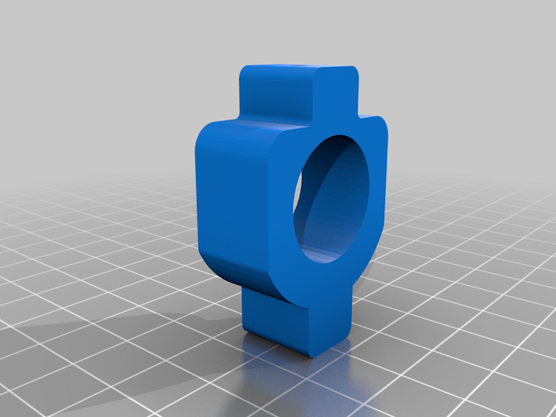 Free STL file Airsoft outer barrel stabilizer for RIS2 rail・3D printer ...