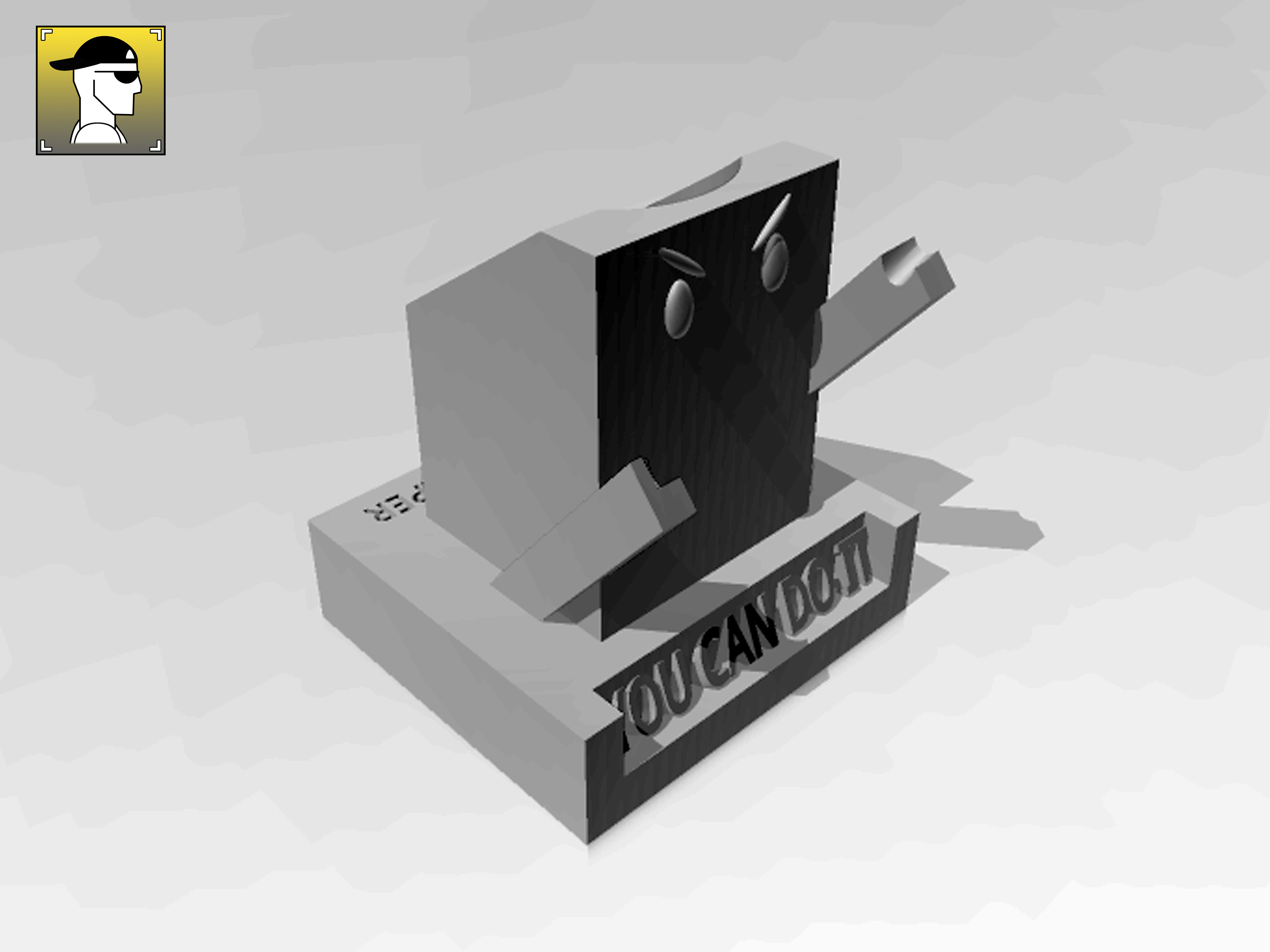 Free STL file The little helper・3D print object to download・Cults