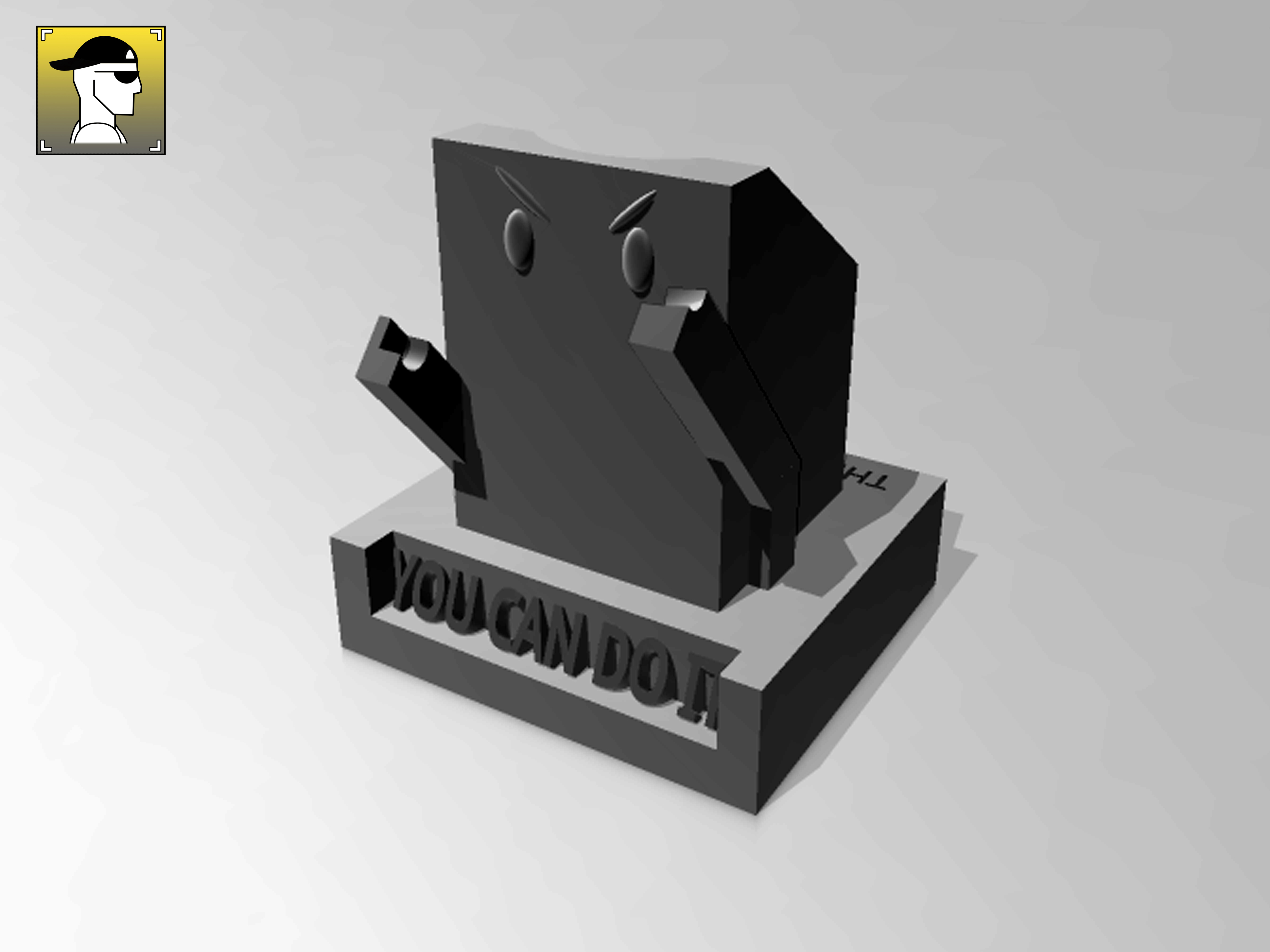 Free STL file The little helper・3D print object to download・Cults