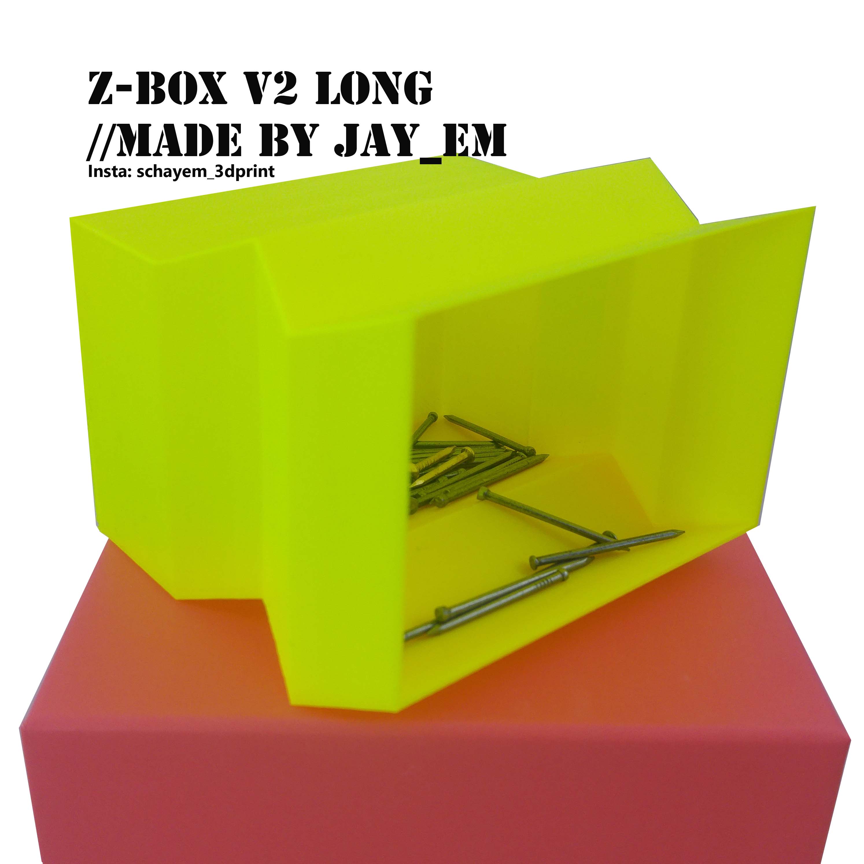 Free STL file zBox V2 | Storagebox・3D printing idea to download・Cults