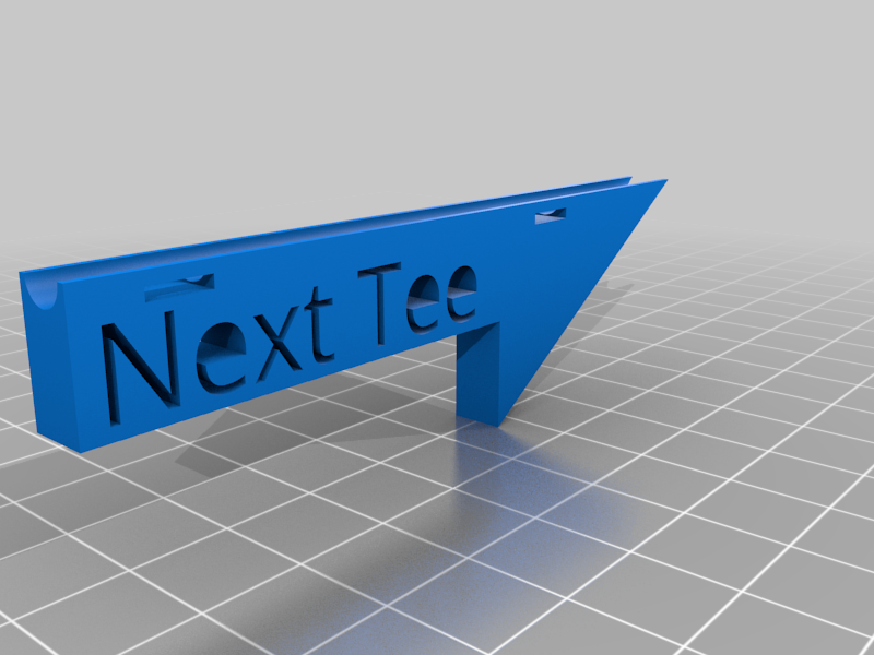 Free 3D file Next Tee Arrow for Disc Golf ⏭️・3D printable object to ...